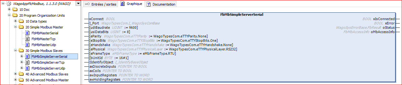 e!COCKPIT : Exemple de gestion Modbus